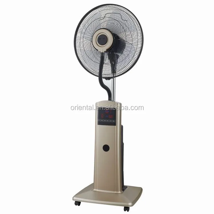 Mist Fan 16" Air Cooling Water Mist Fan,Spray Stand Fan - Buy Mist Fan ...