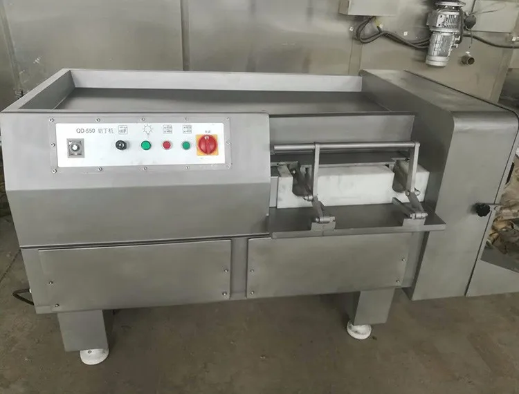 Automatic Beef Jerky Cutter Machine/fish Meat Cube Cutting Machine ...