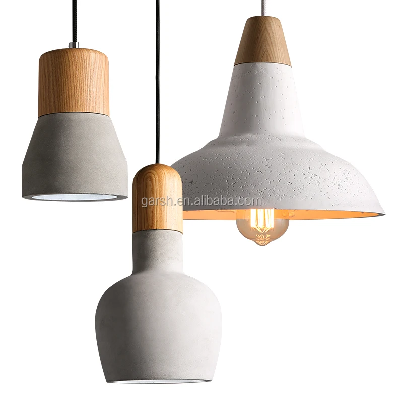 Loft Indoor Cement Lamps - Modern Retro Lighting Solutions