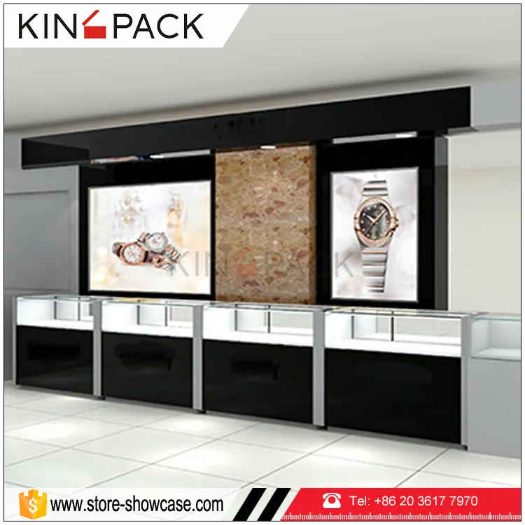 Professional Watch Luxury Showcase Cabinet For Wrist Watch Shop Display ...