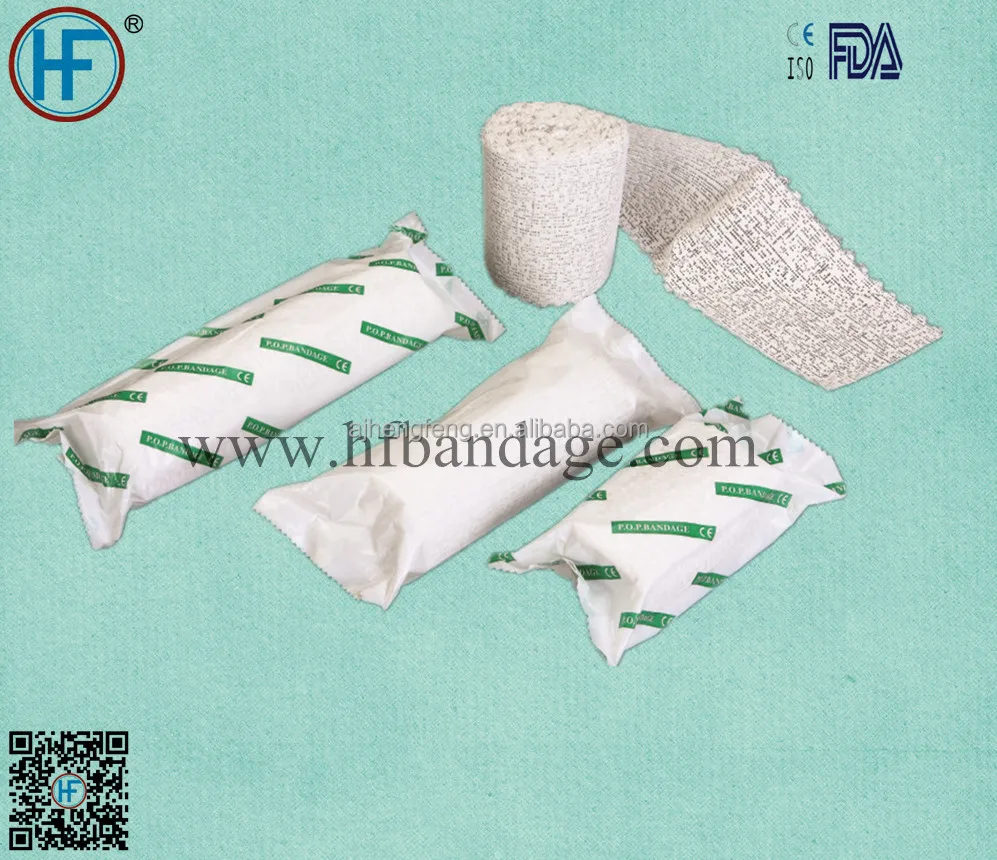 Oem Design Quickly Dry Medical Orthopedic Pop Bandage/plaster Of Paris ...