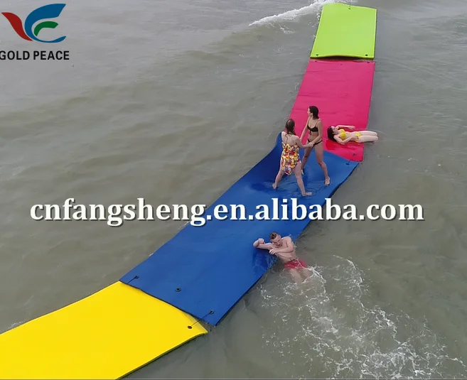 Gold-peace Brand Floating Water Foam Play Mat - Durable & Fun