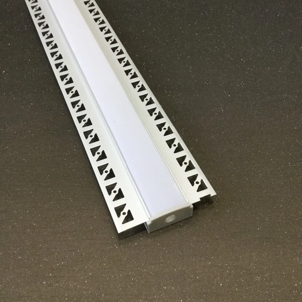 61*14mm Led Strip Channels Plaster Aluminum Glass U Channel ...
