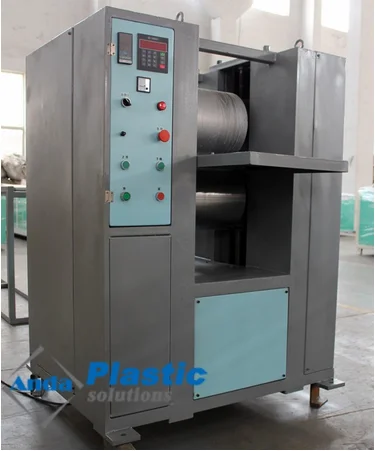 2 rollers WPC wood grain embossing machine Products from Zhangjiagang ...