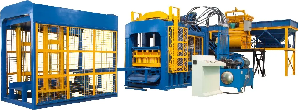 Automatic Complete Block Production Line - Buy Engine Block And Brick ...
