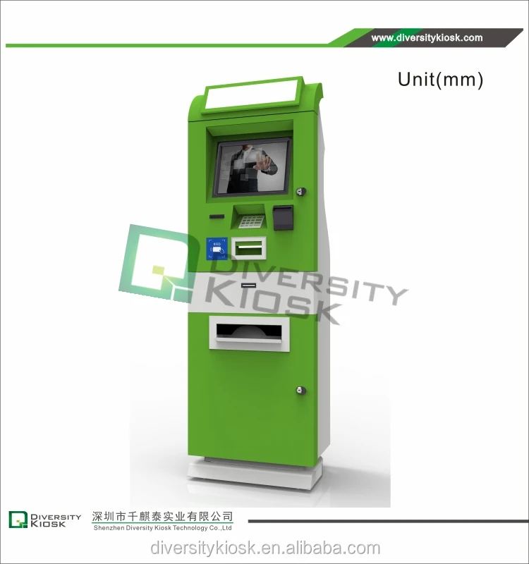 Wall Mounted Cash Acceptor Atm Machine Gilbarco Fuel Dispensers For ...
