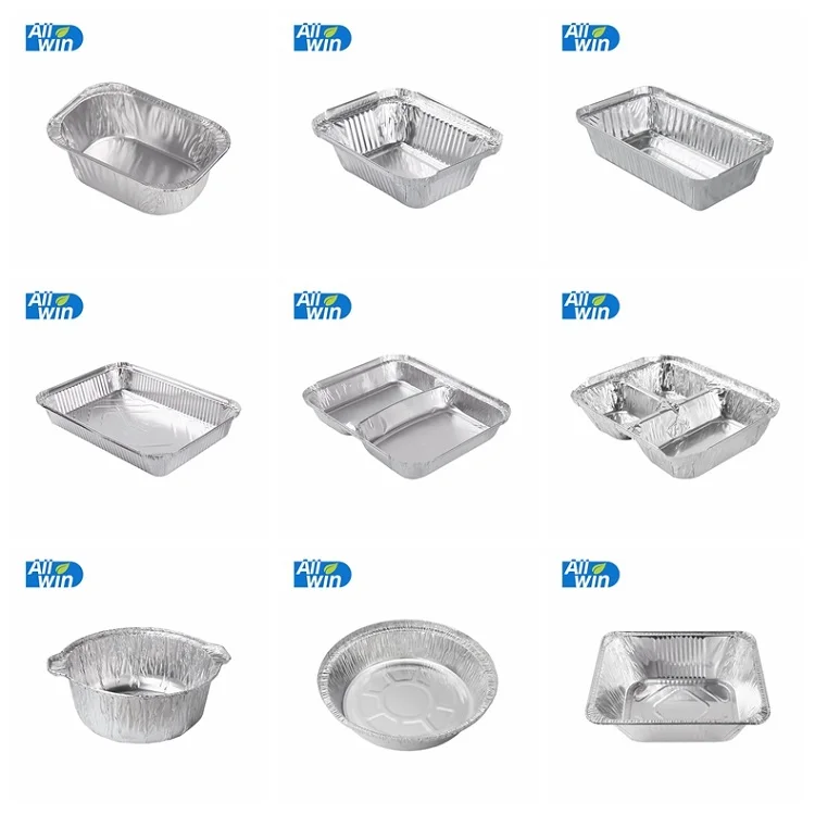 Smoothwall Inflight aluminum foil catering Tray - GoldSupplier