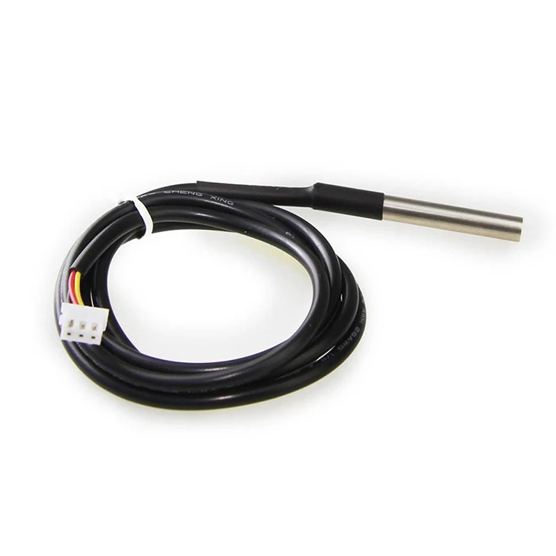 Waterproof Ds18b20 Temperature Sensor Digital Thermal Probe Sensor With ...