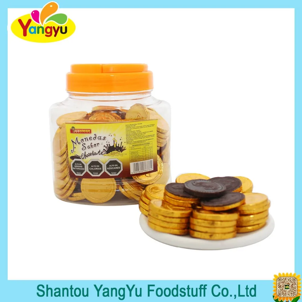 Halal Chocolate Rich Chocolate Flavor Gold Coin Chocolate Candy - Buy ...