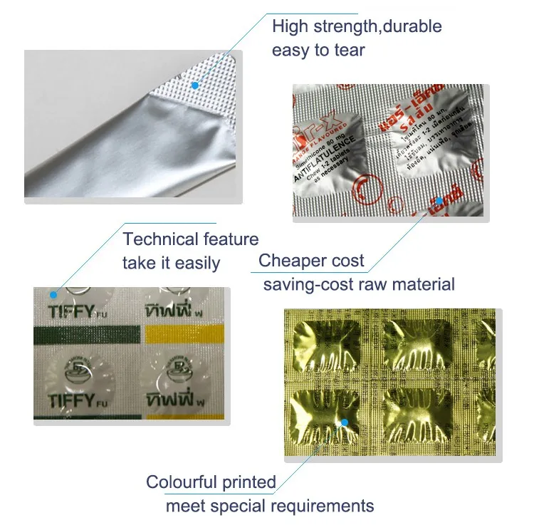 Medication Strip Foil Pharmaceutical Packaging - Buy Strip Foil ...