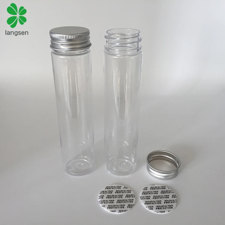 PET 110ml Test Tube Bottle with Flat Base - Hot Selling