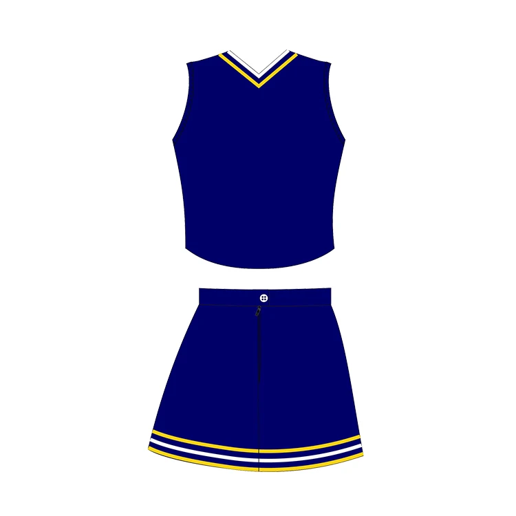 China Import Sublimation Polyester Custom Sexy Cheerleader Costume For