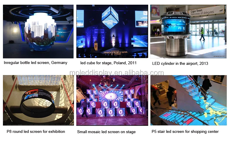 Flexible Indoor Led Screen For Disco Lighting Led Club Stage Decoration ...