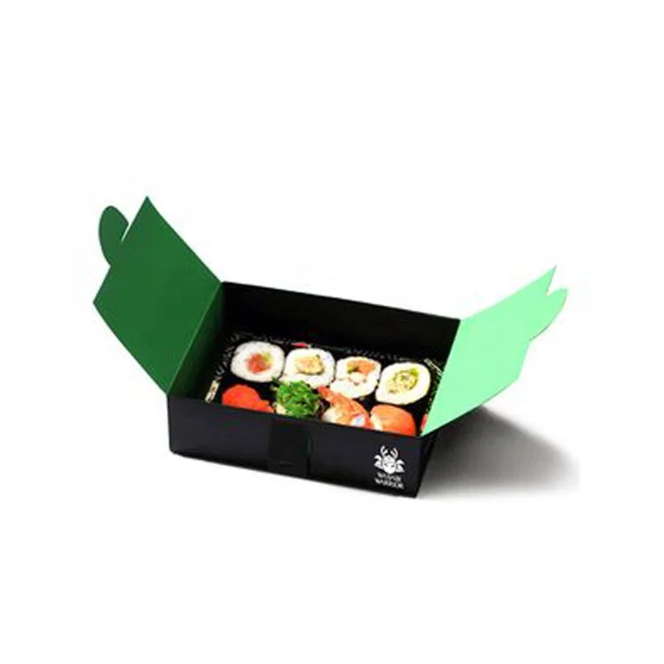 Disposable To Go Food Packaging Lunch Sushi Box - Buy Paper Sushi Box ...