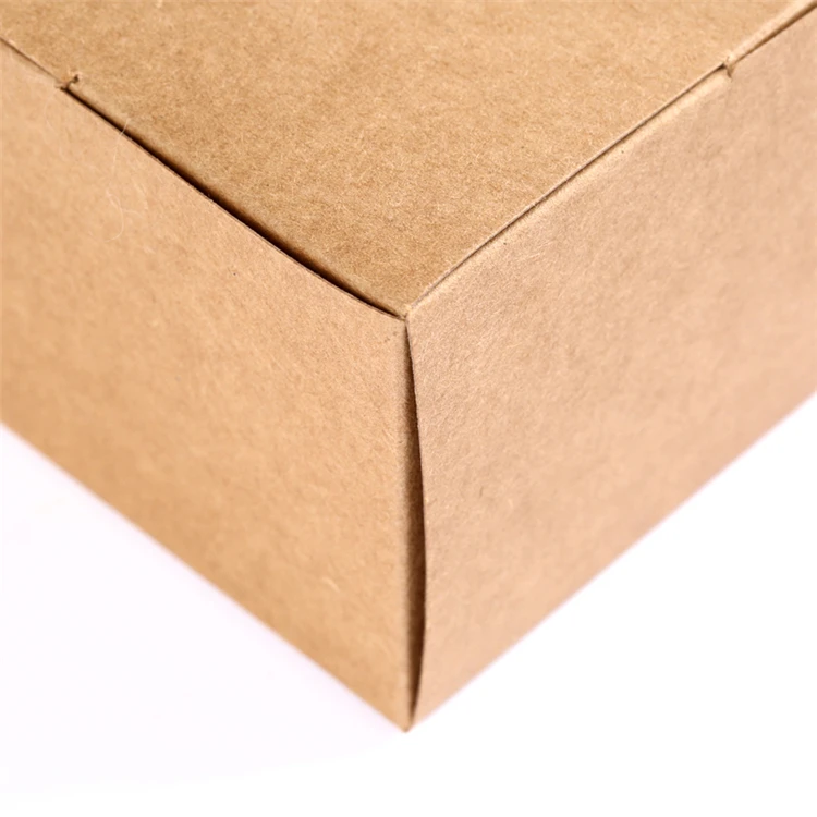 Kraft Cardboard Window Triangle Box for Sandwich Packaging