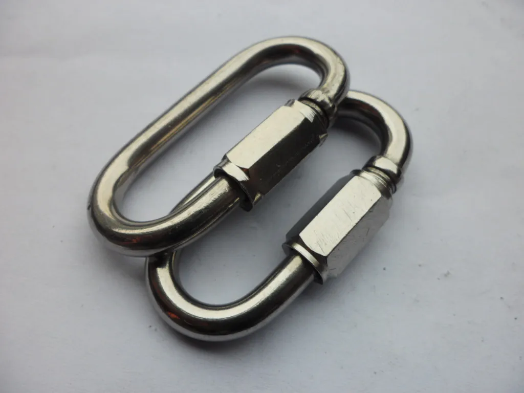 304 Stainless Steel M4 Chain Quick Link - Durable & Versatile