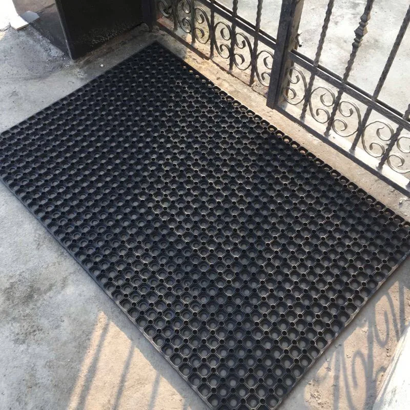 Anti Slip Perforated PVC Rubber Drainage Mat - ARP-1-3001