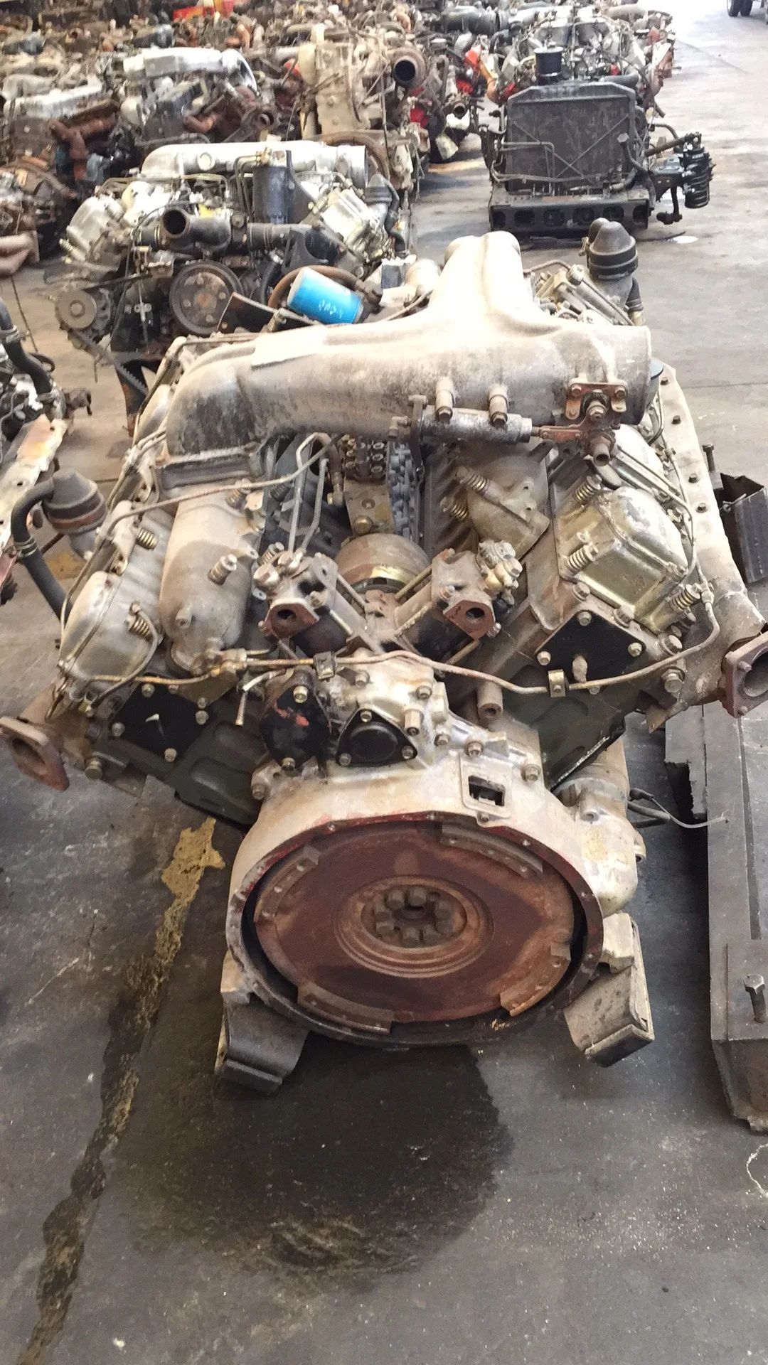 Japanese 8dc9 Engine Assy Used 8dc9-3a Diesel Engine With Turbo For ...