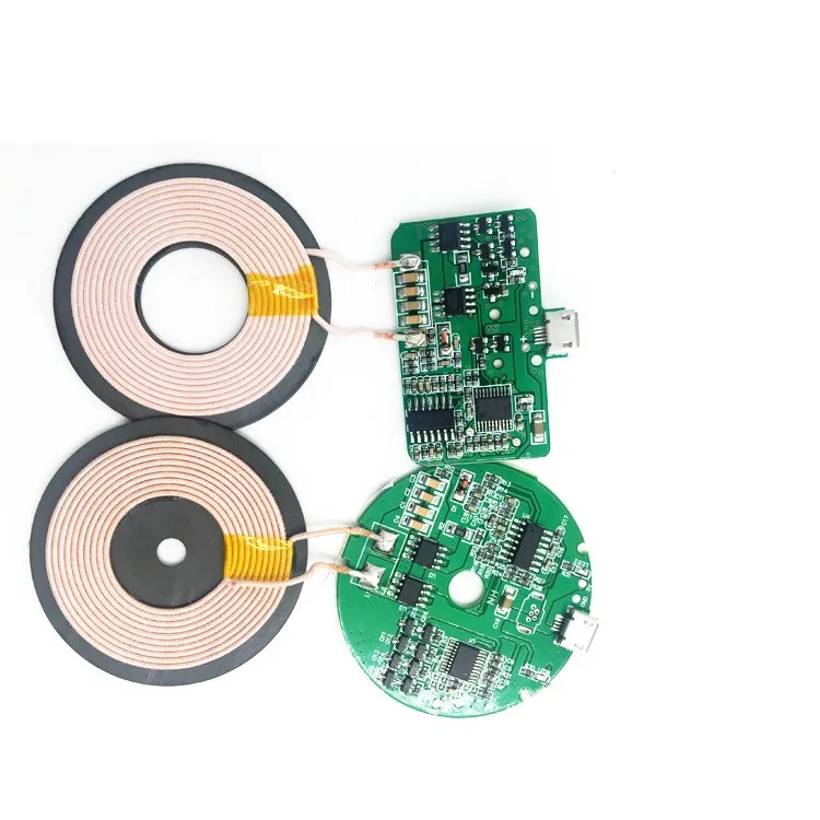 Qi Wireless Magnetic Induction Charger Pcba Module - Buy Qi Wireless ...
