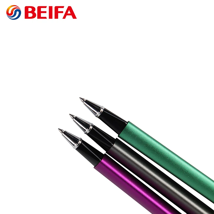 Custom Beifa Brand Ga6004-21 Multi Color Test Good Metal Gel Ink Pen ...