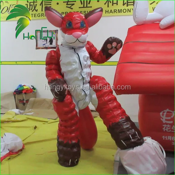 Inflatable Animals Costume,Inflatable Fox Suit With Double-layer Pvc ...