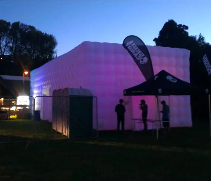 Factory Giant Anka Led Lighted Inflatable Party Tent Inflatable Cube ...