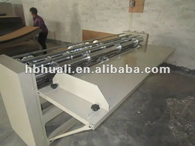 Cardboard Score Slitting Machine - Manual & Semi-automatic