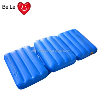 Customized Pvc Inflatable Swimming Pool Water Bed Lounge Mattress - Buy ...