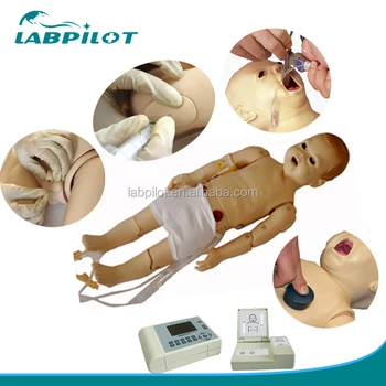 Pediatric Infant Nursing Training Manikin With Ecg,Defibrillation,Cpr ...