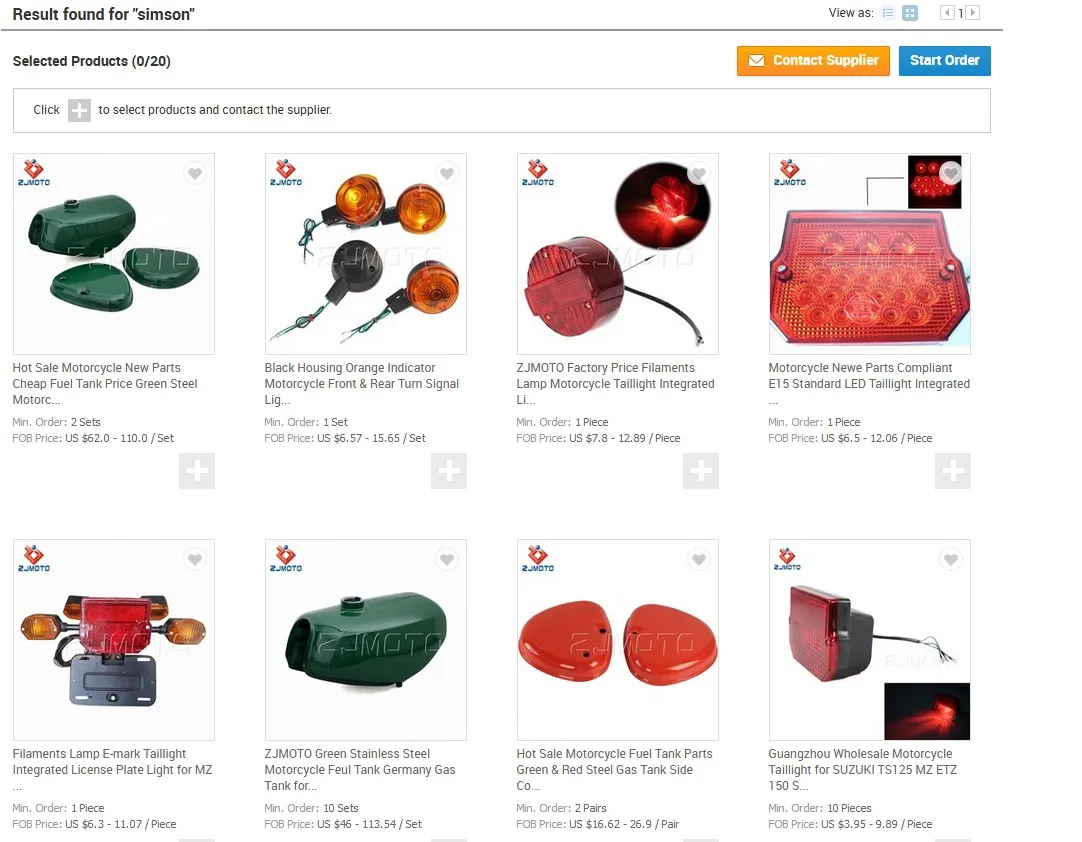 Motorcycle Rear Indicators - E3 SAE DOT Certified LED Lights