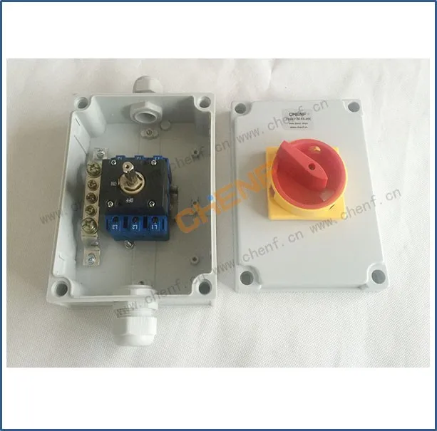 Factory Best Price Ip65 40a Commutation Switch,3 Phase Automatic ...