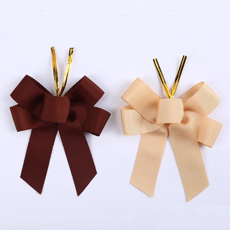 Custom Wine Bottle Neck Decorative Bows Tie Wedding Packing Ribbon Bows ...
