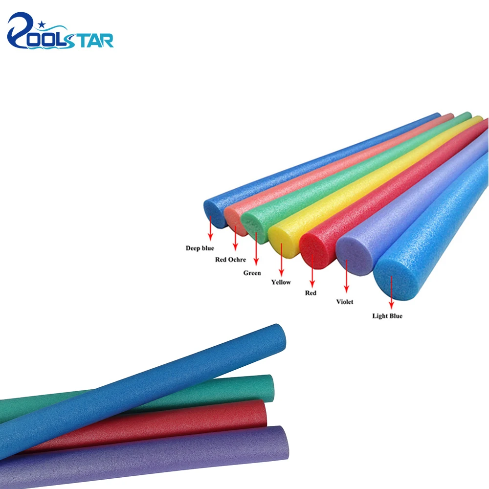 Multi-color Swimming Foam Pool Noodle Red/green/yellow Float For Pool ...