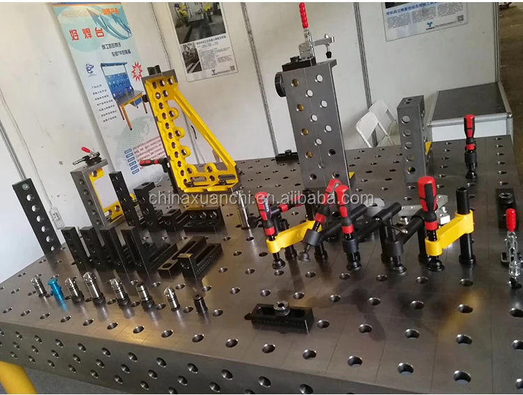 Penjepit Meja Las Cor Modular 3D/2D/Sudut/Pencari/Perlengkapan Sistem ...