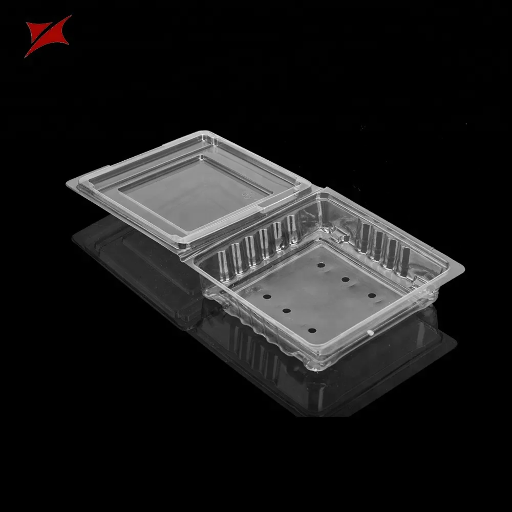 Supermarket Disposable Plastic Frozen Food Clamshell Blister Packing ...