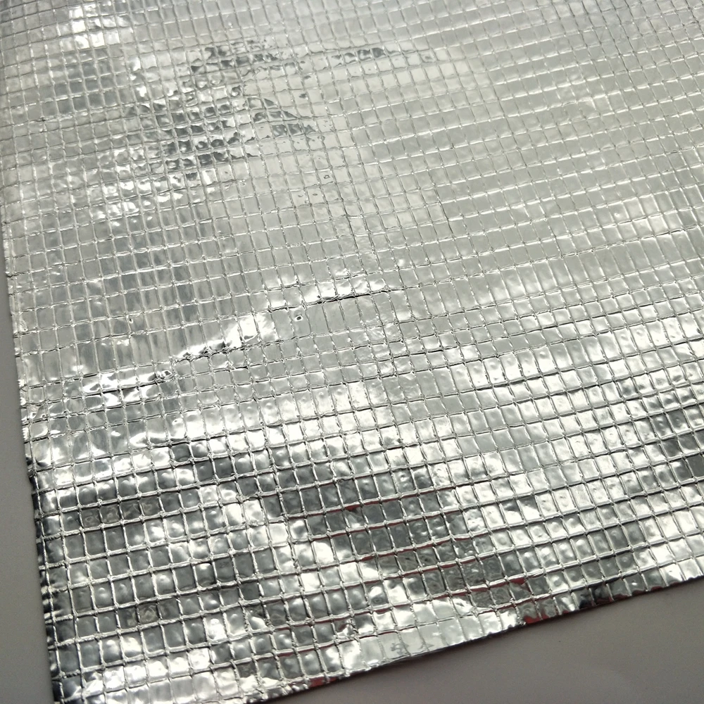 Aluminum Coated Fabric/cotton Woven Fabrics/vapor Barrier Aluminium ...