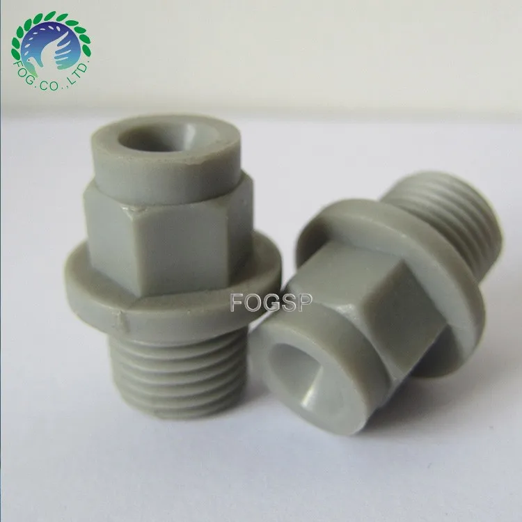 Plastic Nozzle - PP PVDF UE CPVC Spray Nozzles for Cooling