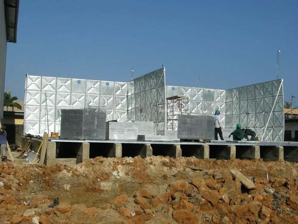 2000m3 Water Tank Modular For Fire Fighting 10*5*5m Hdg Water Tank For ...