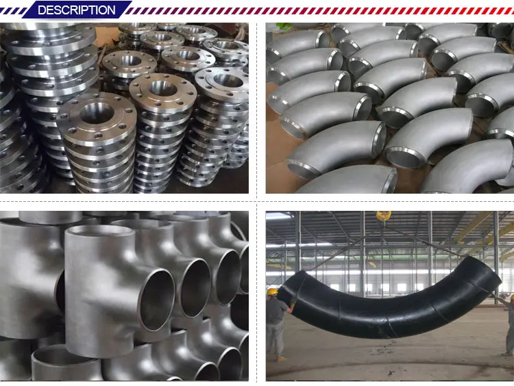 200mm Split Flange Sweep Tee Elbow Plain Joint Reducer Steel Pipe Pipe ...