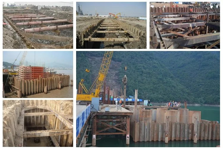 Larsen Steel Sheet Piles - Buy Steel Sheet Piles,Larsen Steel Sheet ...