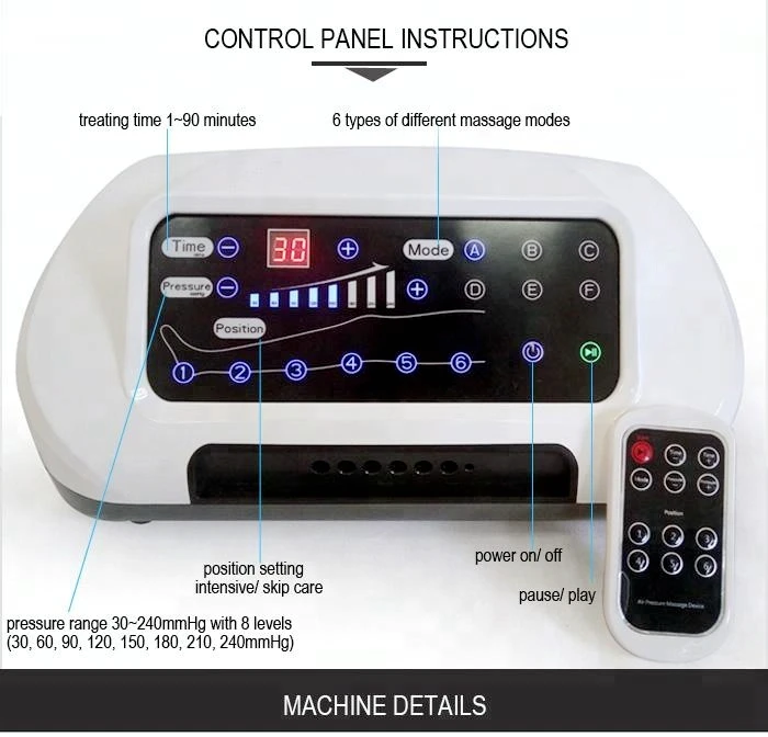 Alternating Leg Pressure Machine Air Compression Device For Legs - Buy ...