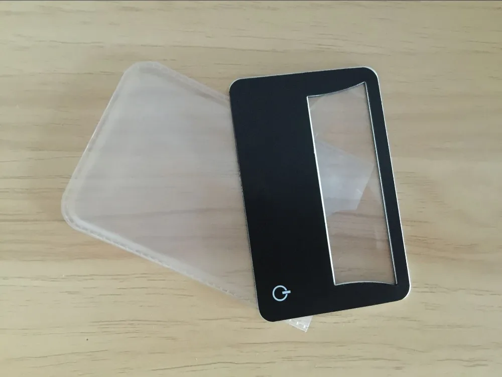 Promotional Magnifying Glass Business Cards / Illuminated Magnifier ...