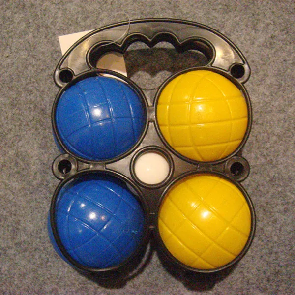Wooden Bowling / Ring Toss / Bocce Ball / Cricket 4 Game Set - Buy ...