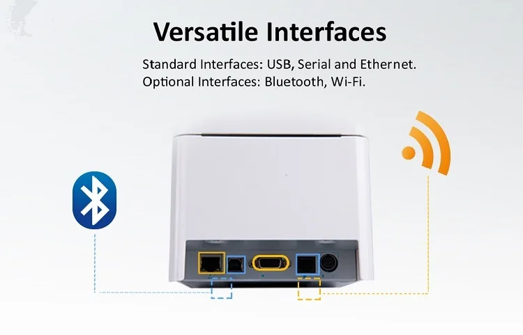 Tp809 80mm Fashionable Cubic Pos Direct Thermal Receipt Printer - Buy ...