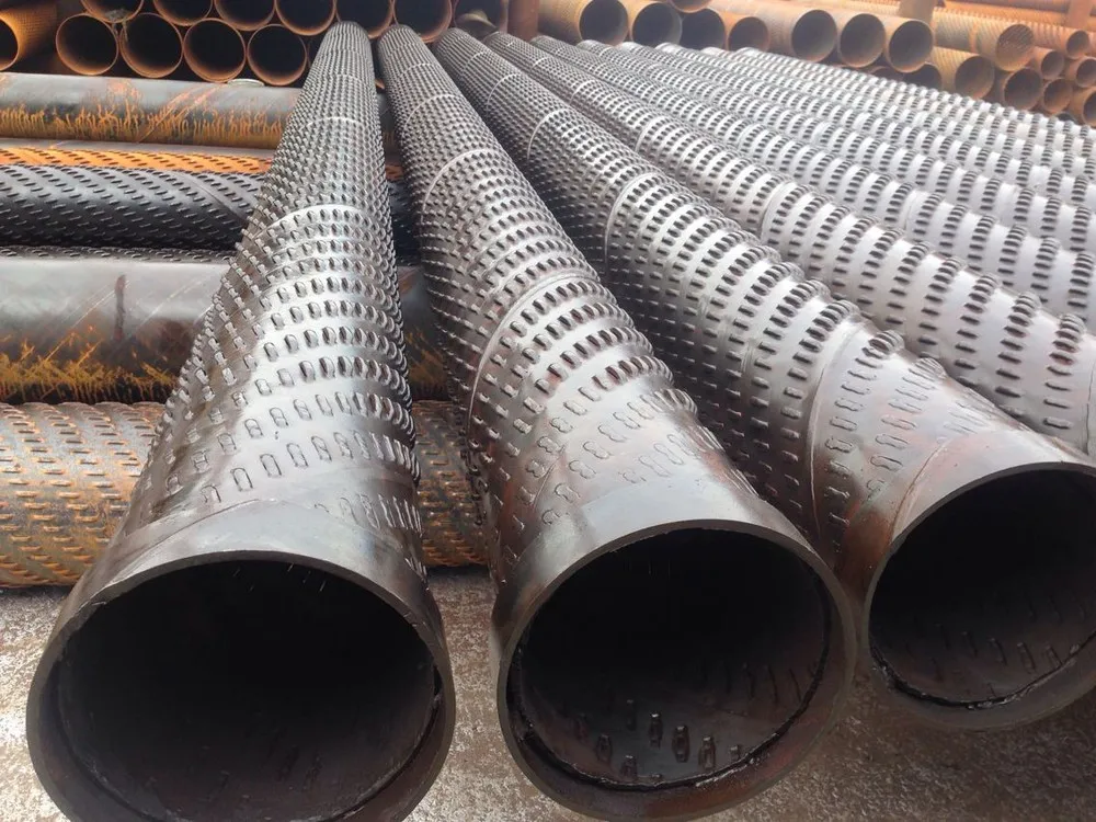 Carbon Steel Water Well Shutter Screen For Sand Controling / Water Well ...