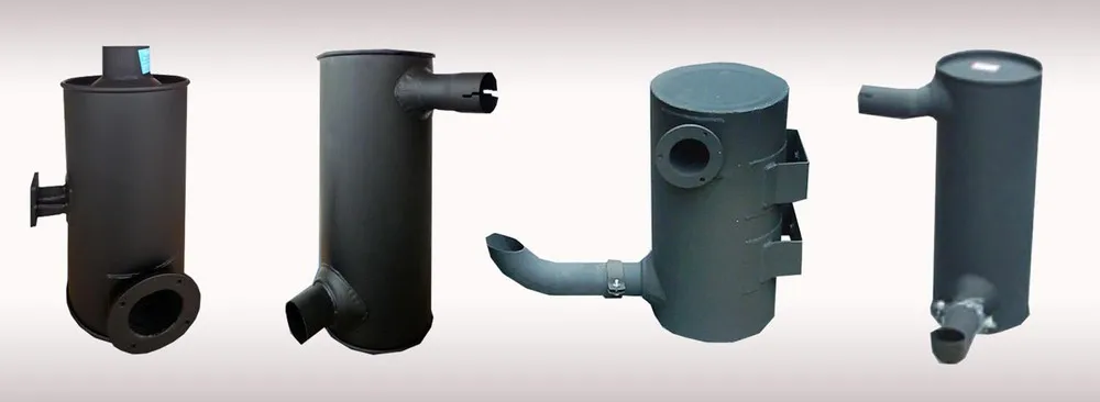 High Quality Htp Super Quiet Generator Muffler For Sumitomo D60-8 - Buy ...