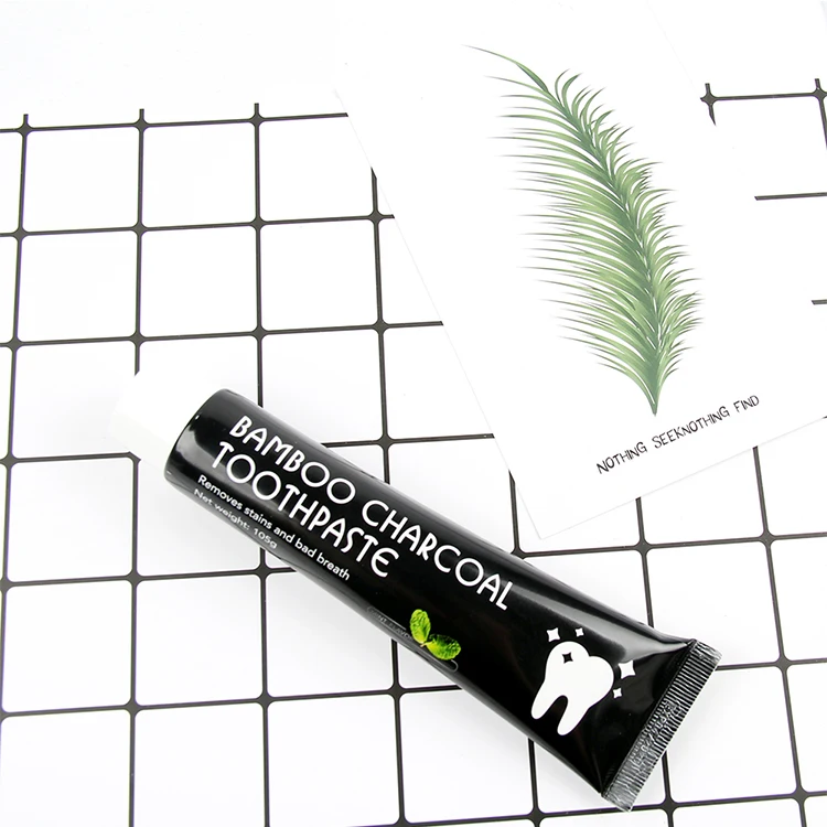 Black Whitening Toothpaste Ecologic Charcoal Natural Tooth Paste 105g ...
