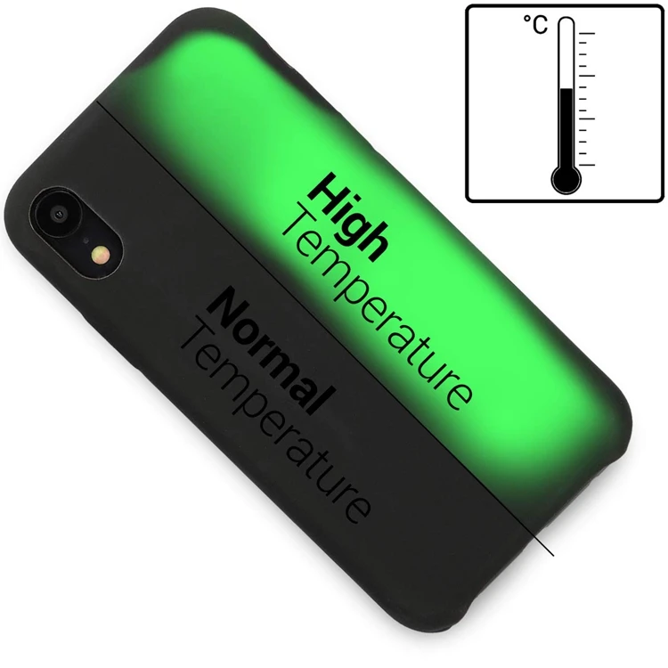 Thermochromic Cell Phone Case for Iphone Xr - Creative Heat Induction