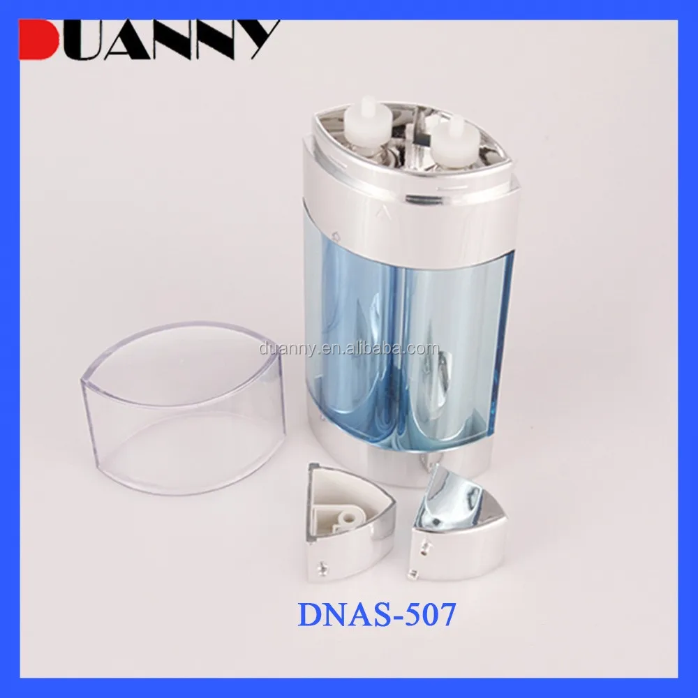 15mlx2 30mlx2 Plastic Oval Dual Chamber Compartment Airless Spray ...
