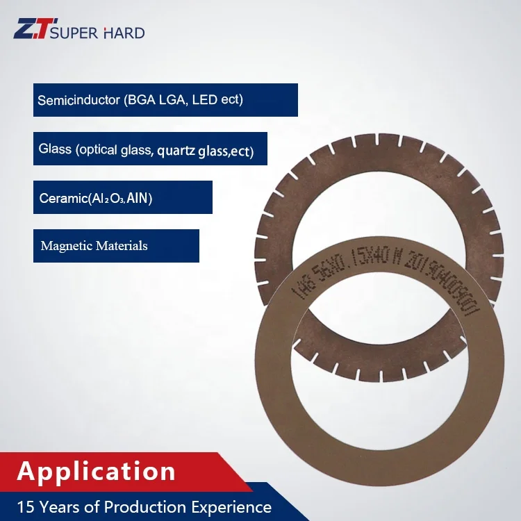 Diamond Dicing Blades Blade For Silicon Wafers Cutting Wheels Cup - Buy ...